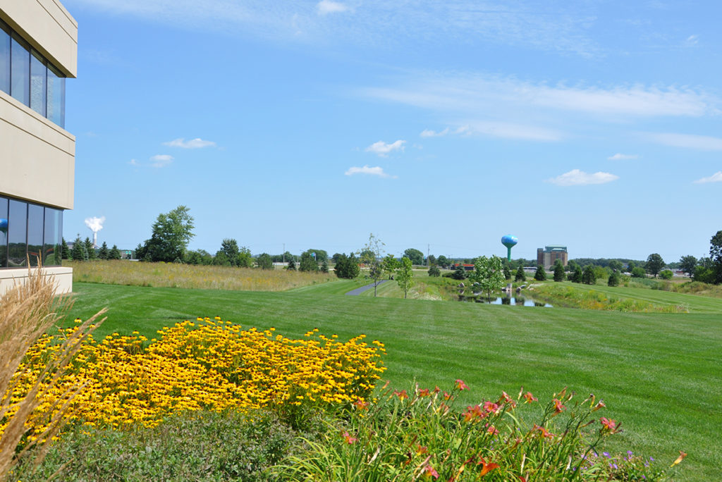 Stunning Corporate Headquarters - Milwaukee Landscaping Company ...